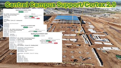 Tesla Cortex Cluster 2 0 Location Confirmed By Permits Evoclean Driving The Future