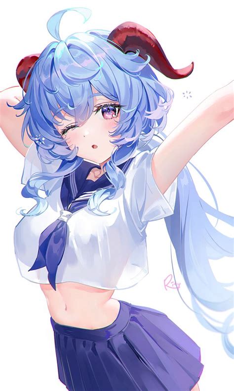 Ganyu Genshin Impact Image By RITY 3926887 Zerochan Anime Image Board