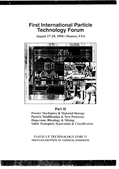 Pdf Two Phase Gas Solid Particle Flow In Vertical Mixer Tubes