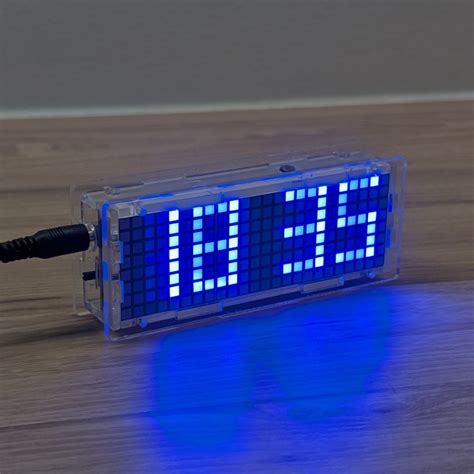Led Dot Matrix Clock Furniture And Home Living Home Decor Accessories