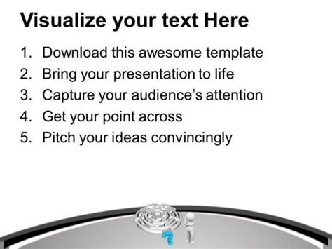 Find The Exact Path Powerpoint Templates Ppt Backgrounds For Slides 0513