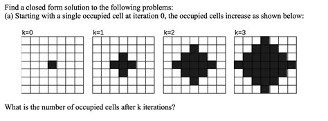 solved find a closed form solution to the following