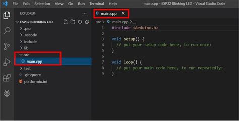 Getting Started With Vs Code And Platformio Ide For Esp32 And Esp8266