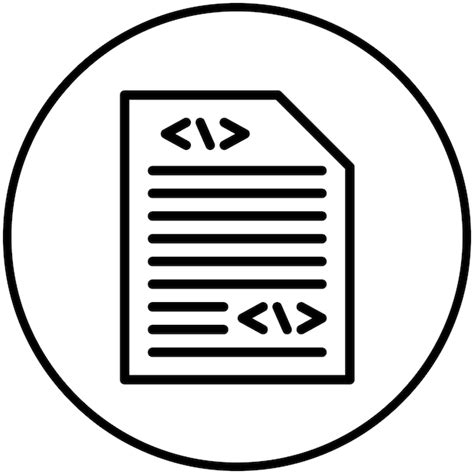 Premium Vector Source Code Vector Icon Illustration Of No Code Iconset