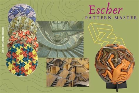 escher fascinates with repeating patterns talaria enterprises company