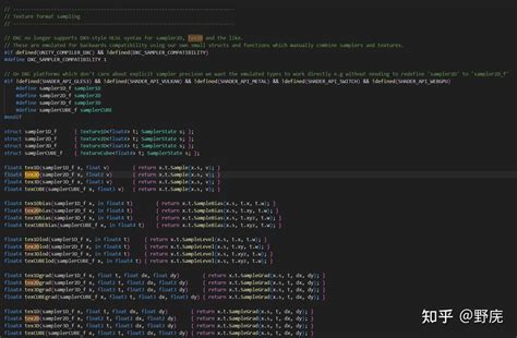 Urp管线的纹理采样 知乎