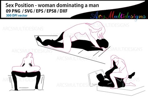 Sex Position SVG Sex Position Woman Dominating A Man Woman Dominating A Man View Vector Etsy