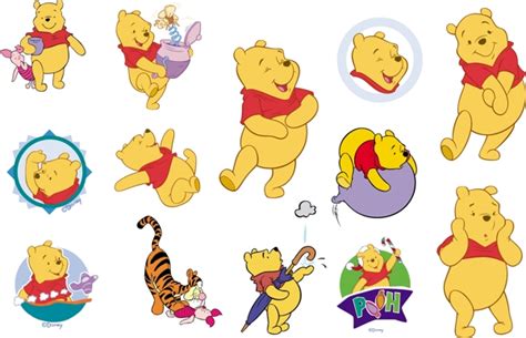 壁纸1024x768 小熊维尼卡通壁纸 Disney Cartoon Character Winnie The Phoon壁纸迪士尼卡通壁纸