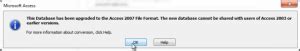 How To Fix Access Cannot Open A Database Created With A Previous Version Error