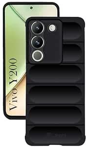 Jkobi Back Cover Case For Vivo Y Matte Liquid Silicone Micro Fiber Cloth Inside Camera