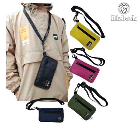 Jual Dompet Hp Id Card Holder Gantungan Leher Wanita Pria Motif Hanging Phone Wallet Premium