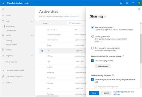 Sharepoint Online How To Limit External Sharing By Domain Sharepoint Diary