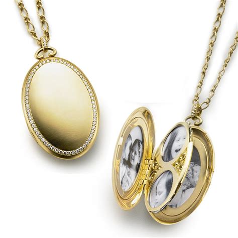Gold Locket Necklace 4 Pictures At Kai Deacon Blog