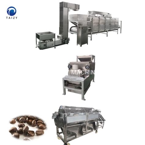 Cocoa Peeling Machine Cacao Cocoa Bean Rosting Sorting Machine Cocoa