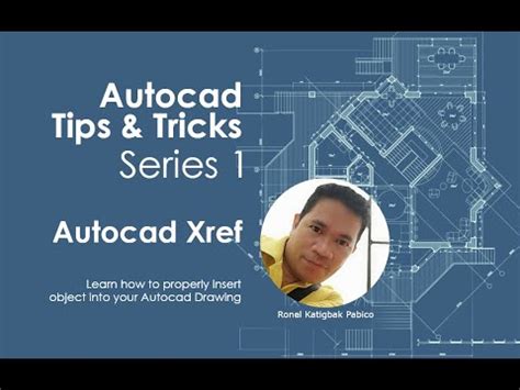AUTOCAD TIPS AND TRICKS AUTOCAD XREF YouTube