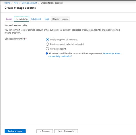 The Code Blogger Storage Account Create 2