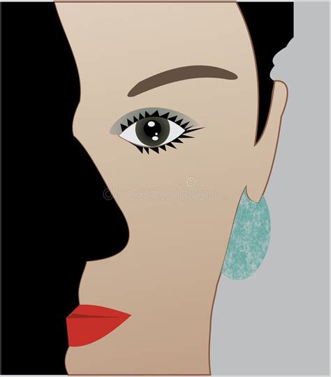 Girl And A Shadow Man Stock Illustration Illustration Of Dress 169678975