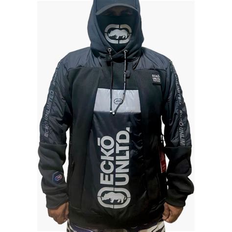 Blusa Moletom Canguru Ecko Com Mascara Ecko Unltd Masculina Original