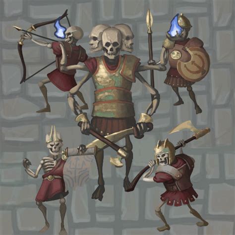 Animated Skeleton Tokens By Wolfsforge On Deviantart
