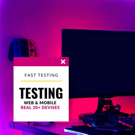 Perform Qa Testing For Website And Mobile Apps With 20 Real Devises By