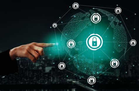 Cyber Security And Digital Data Protection Concept Uds Stock Image Image Of Global Concept