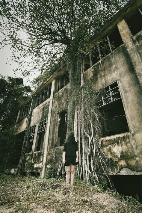 Ghost In Haunted House Mysterious Murdered Woman Ghost Horror Scene