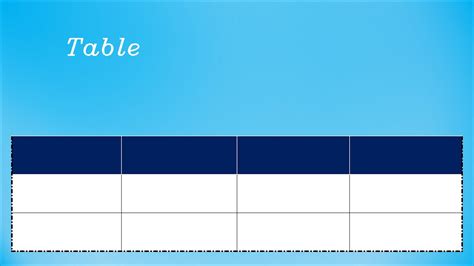 Powerpoint Tutorial How To Create And Customize Tables In Your Slides