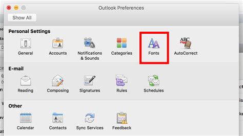 Set Font Settings In Outlook Mac For Plain Text Emails Bermosquare