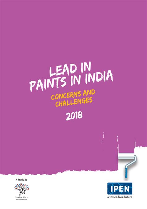 Poster Lead In Paints Poster Competition Toxics Link