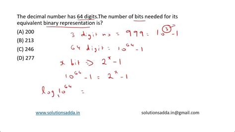 Isro 2015 Dld Number System Isro Test Series Solutions Adda