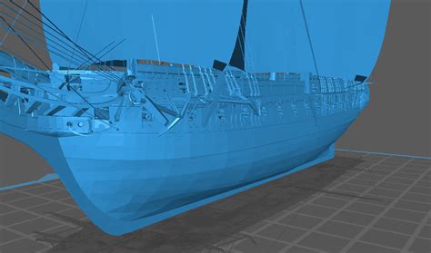 🔫 Naval Action Uss Constitution 3d Model・ Obj File For 3d Printing・cults