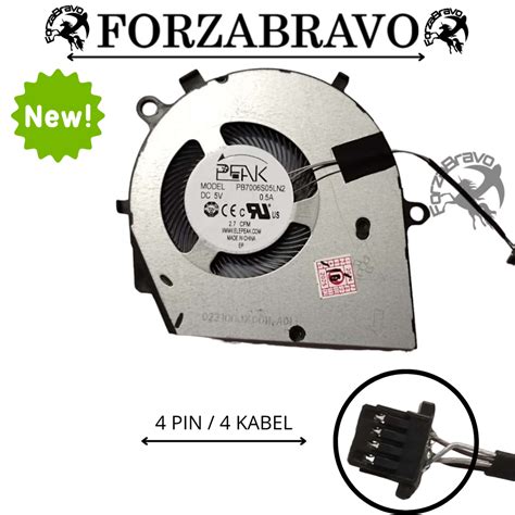 พัดลมพัดลมระบายความร้อน Cpu Dell Latitude 3410 3510 E3410 E3510 Inspiron 7405 5406 5400 5505