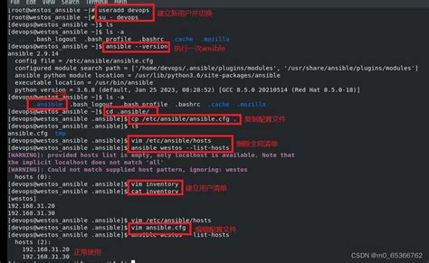 部署ansible csdn博客