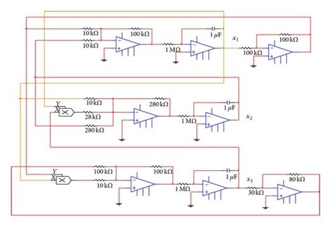 The Electronic Circuit Of Chaotic Time Reversed Lorenz System