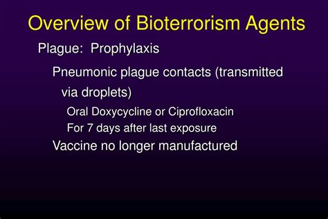 Ppt Bioterrorism Are You Prepared Powerpoint Presentation Free Download Id 4483537