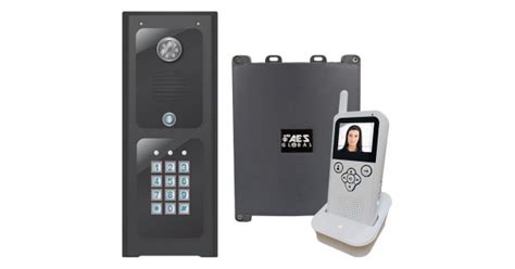 AES DECT Modular Wireless Single Button Video Intercoms