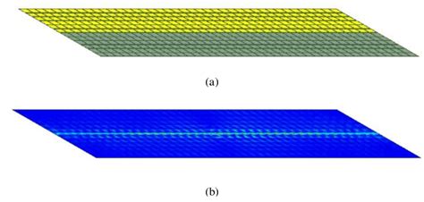 The Edge Mode Propagation At 5 7 Ghz Through The Interface Excited By