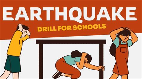 Earthquake Drill For Schools Free Slides Template — Slidescarnival