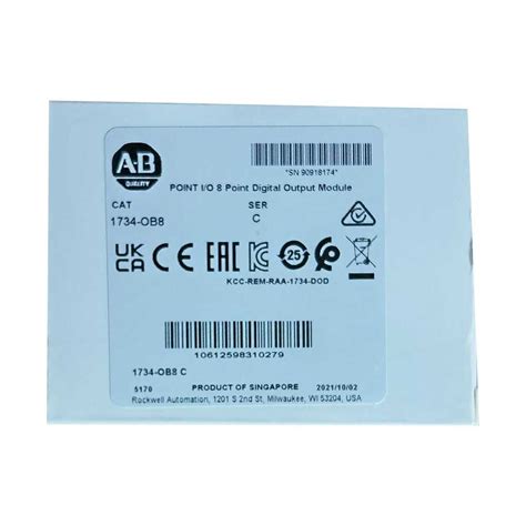Allen Bradley 1734 OB8 Point I O 8 Point Digital Output Module At