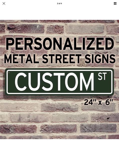 Street Signs Are Made Of At Palmer Ellerbee Blog