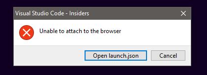 Edge Reuses Existing Windows Inappropriately Issue Microsoft Vscode Js Debug GitHub