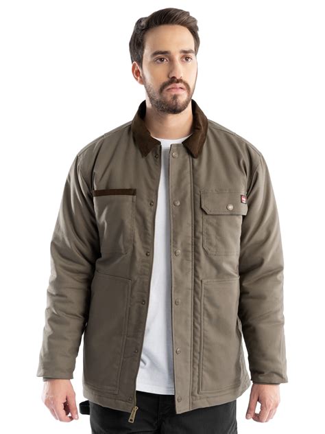 Wrangler Workwear Mens Duck Quilted Work Barn Coat Size S 3xl