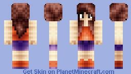 Shading Test~brunet Summer Girl Pop Reel Minecraft Skin