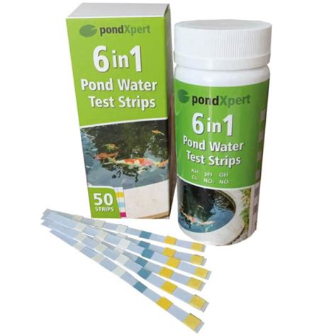 Pondxpert Pond Test Kit 6 In 1 50 Strips Pondkeeper The Leading Uk Pond Supplies Specialist