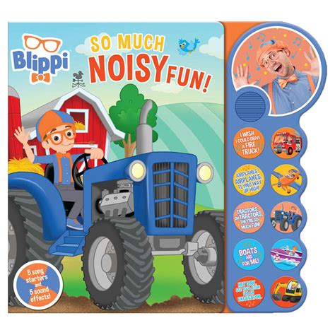 Buy Blippi 10 Button Sound Book In Uae Mumzworld