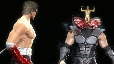 Mortal Kombat All Johnny Cage Fatalities 60 Fps Youtube