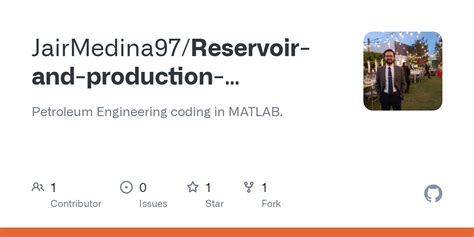 GitHub JairMedina Reservoir And Production Engineering Petroleum Engineering Coding In MATLAB