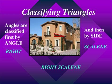 PPT CLASSIFYING TRIANGLES BY ANGLES PowerPoint Presentation Free Download ID