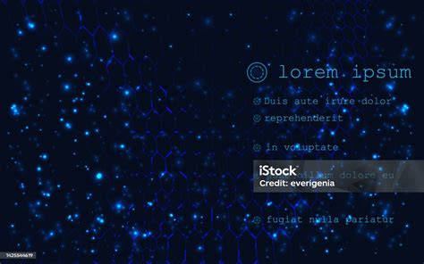 기술 현대 배경 빛나는 입자 벌집 그리드 육각 그물 기술 개념 추상적 인 기계 세부 사항을 연결 0명에 대한 스톡 벡터 아트 및 기타 이미지 Istock