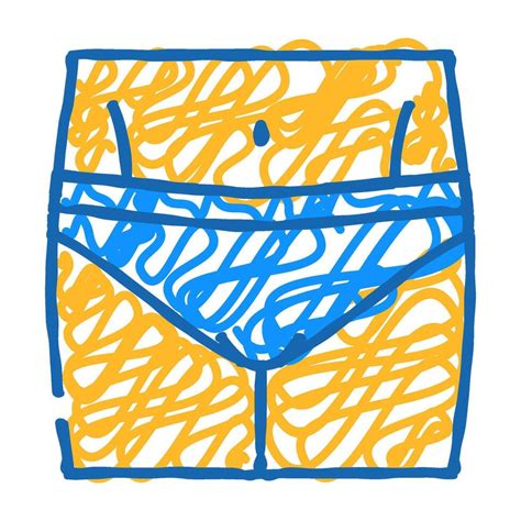 Bikini Hair Removal Female Icon Doodle Illustration 49841113 Vector Art